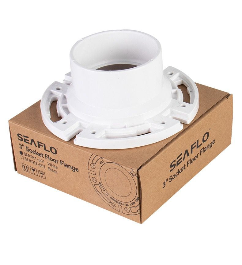 Toilet Floor Socket White – Q8RV.Com