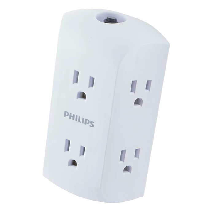 PHILIPS 6 OUTLET EXTENDER موزع كهرباء مباشر – Q8RV.Com
